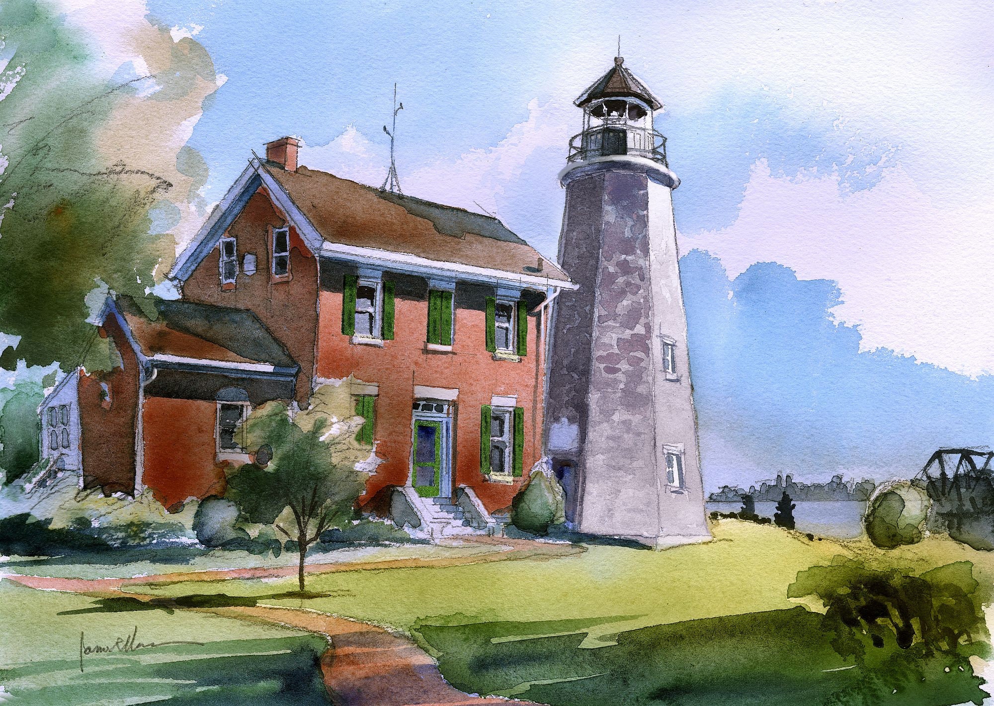 Lighthouse In Rochester New York