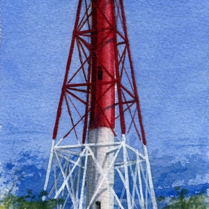 Florida Panhandle Lighthouses Notecard Collection. Set of 6 Beautiful ...
