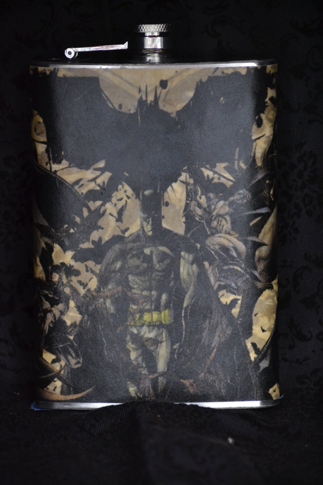 Stainless Steel Comic Book Flask 8 Oz batman - Etsy Hong Kong