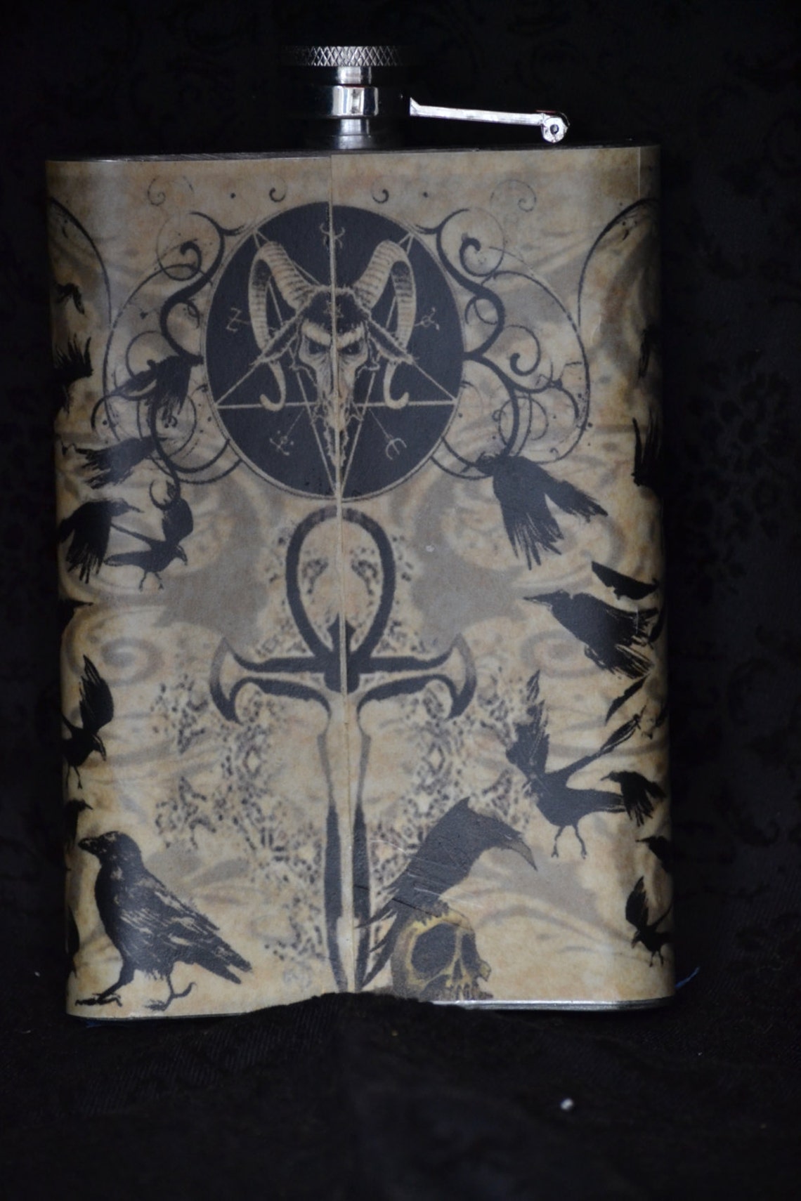 Stainless Steel Comic Book Flask 8 Oz the Punisher or the - Etsy