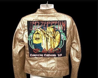 Led Zeppelin Bomber Jacket - Etsy