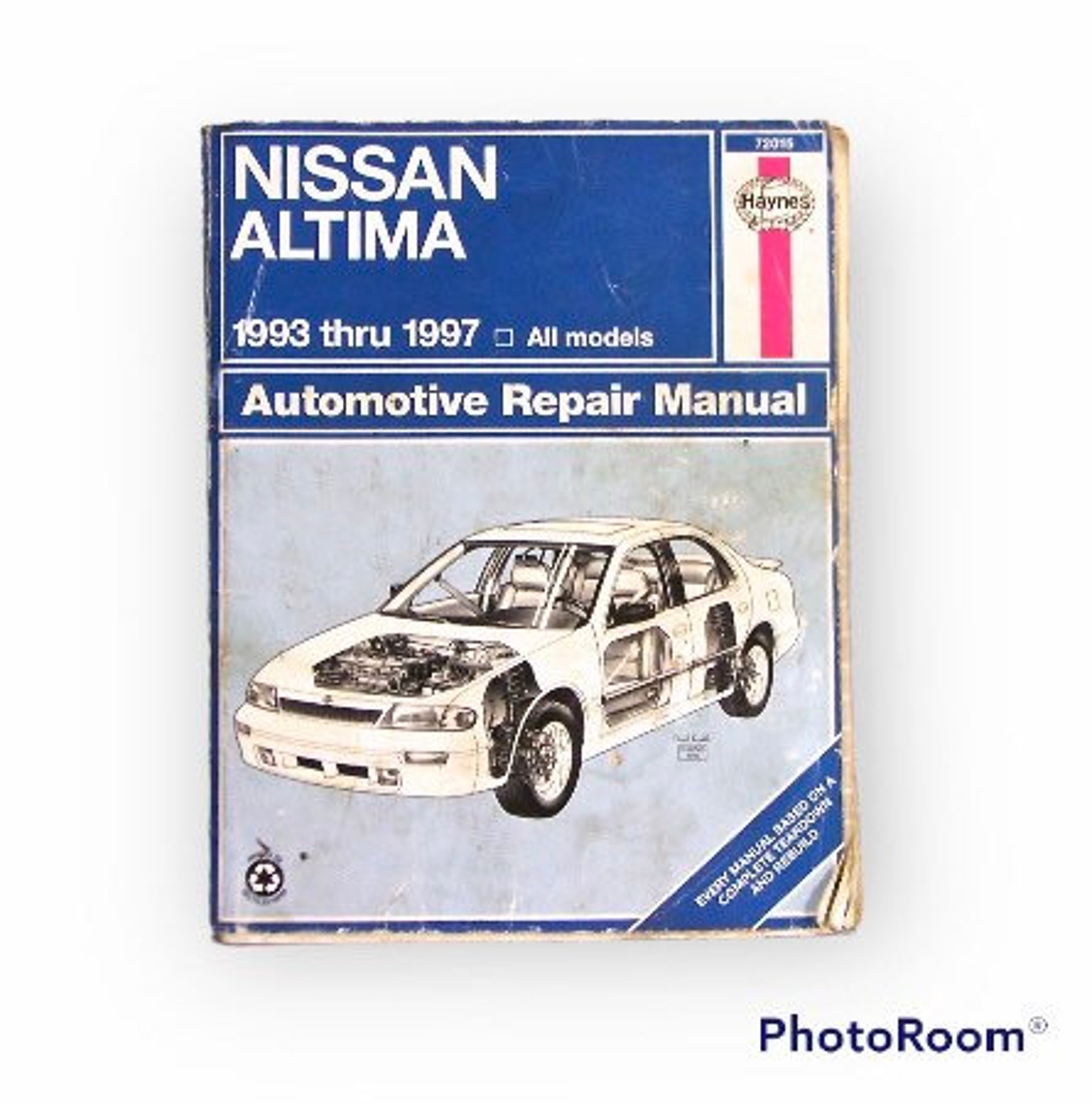 Haynes Workshop Manual Nissan Altima Vintage Book: 1993 1997 - Etsy