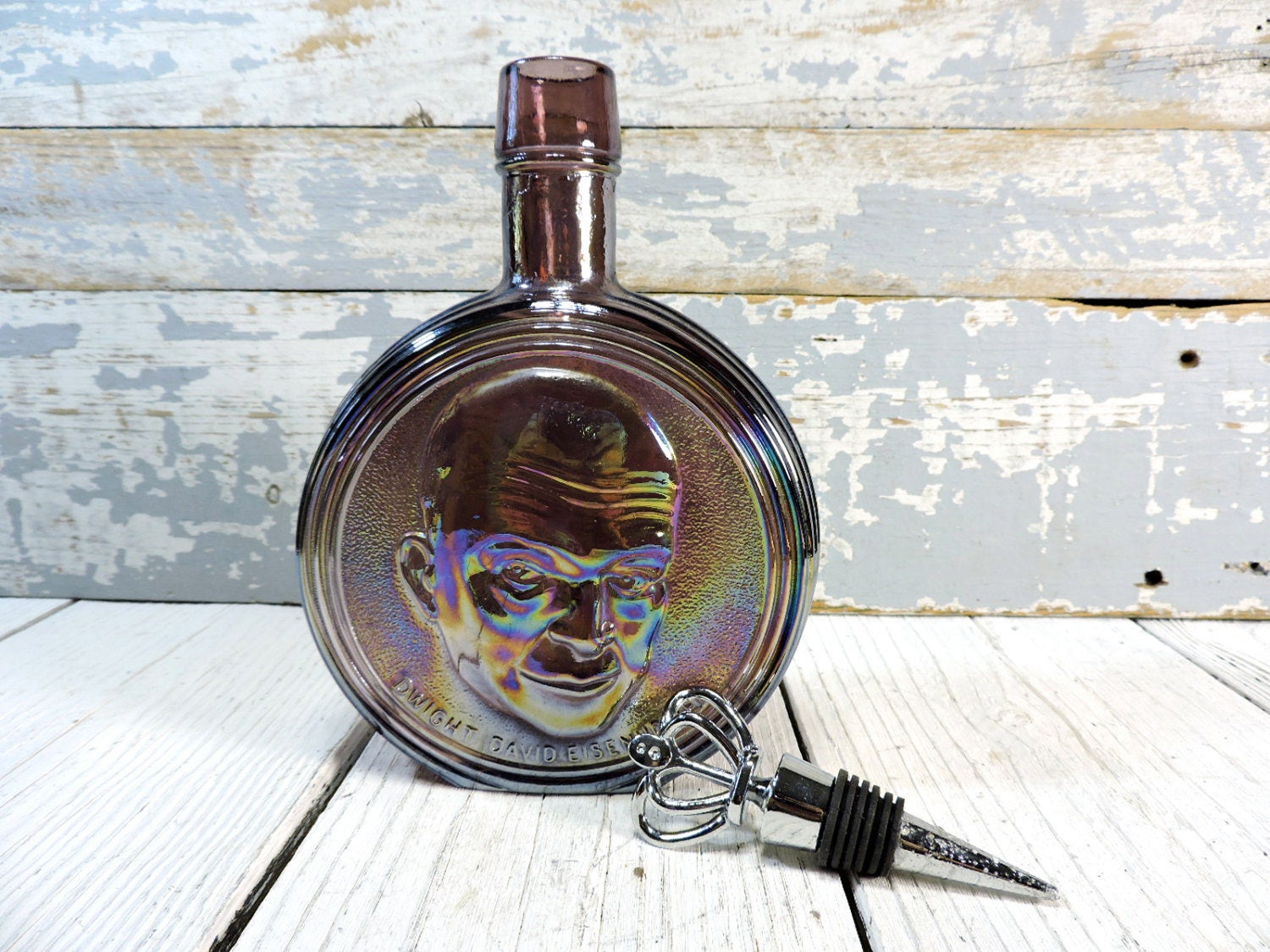 Collectibles Art & Collectibles Amethyst Wheaton Glass Co Dwight D ...