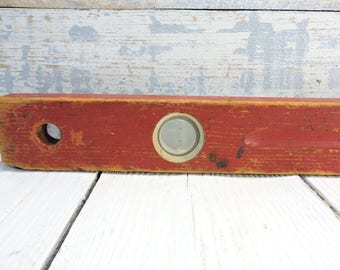 Antique Wood Level - Etsy