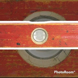 Level, Old Tool, Mayes Red Wood Level, Antique Wood Working Tool ...