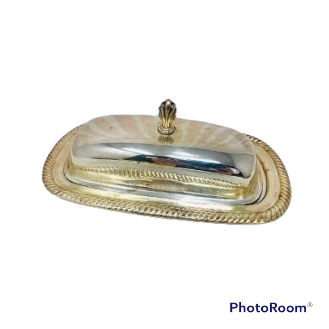 Butter Dish Vintage International Silver Co Silver Plate - Etsy