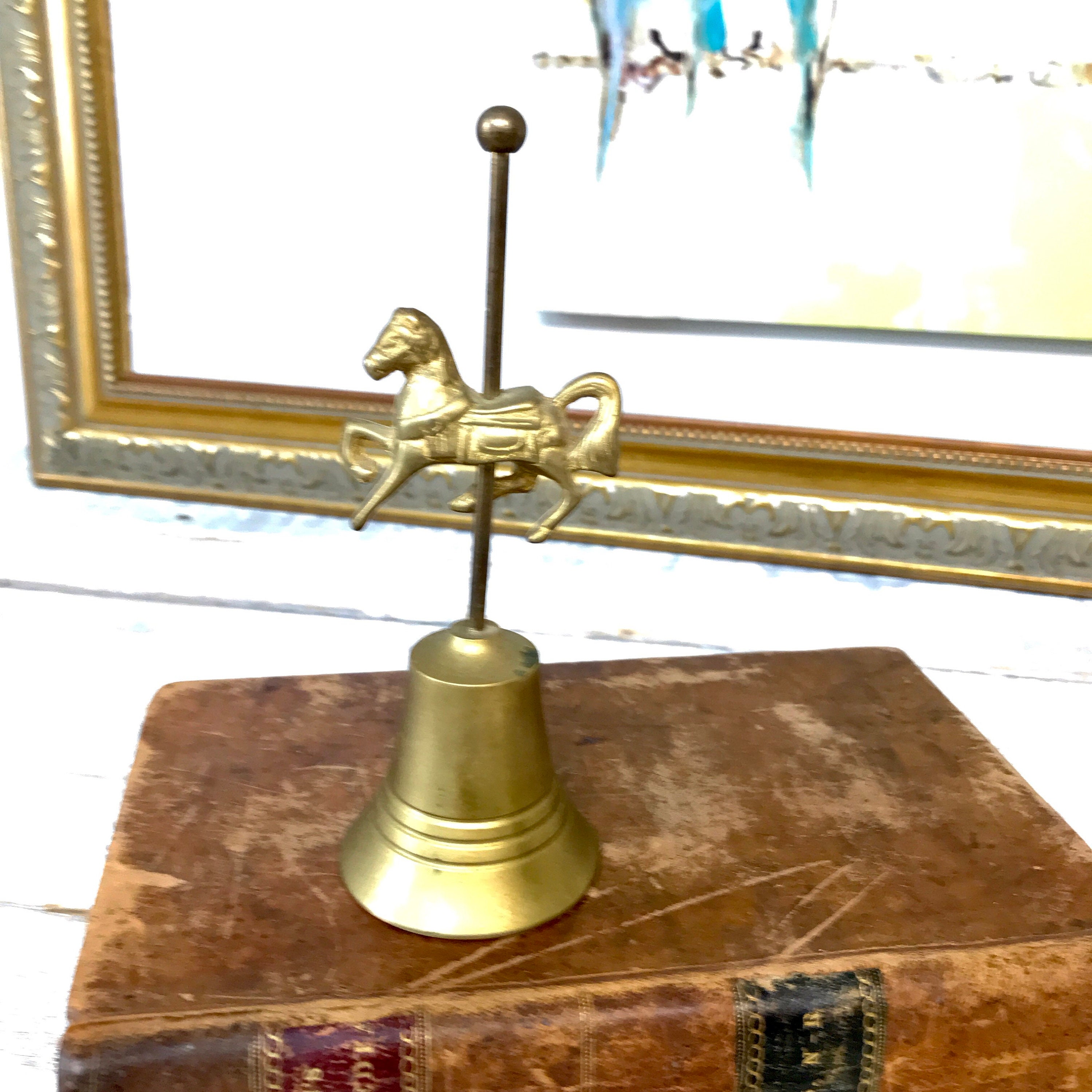 Carousel Horse Bell Brass Horse Bell Brass Carousel Horse Bell | Etsy