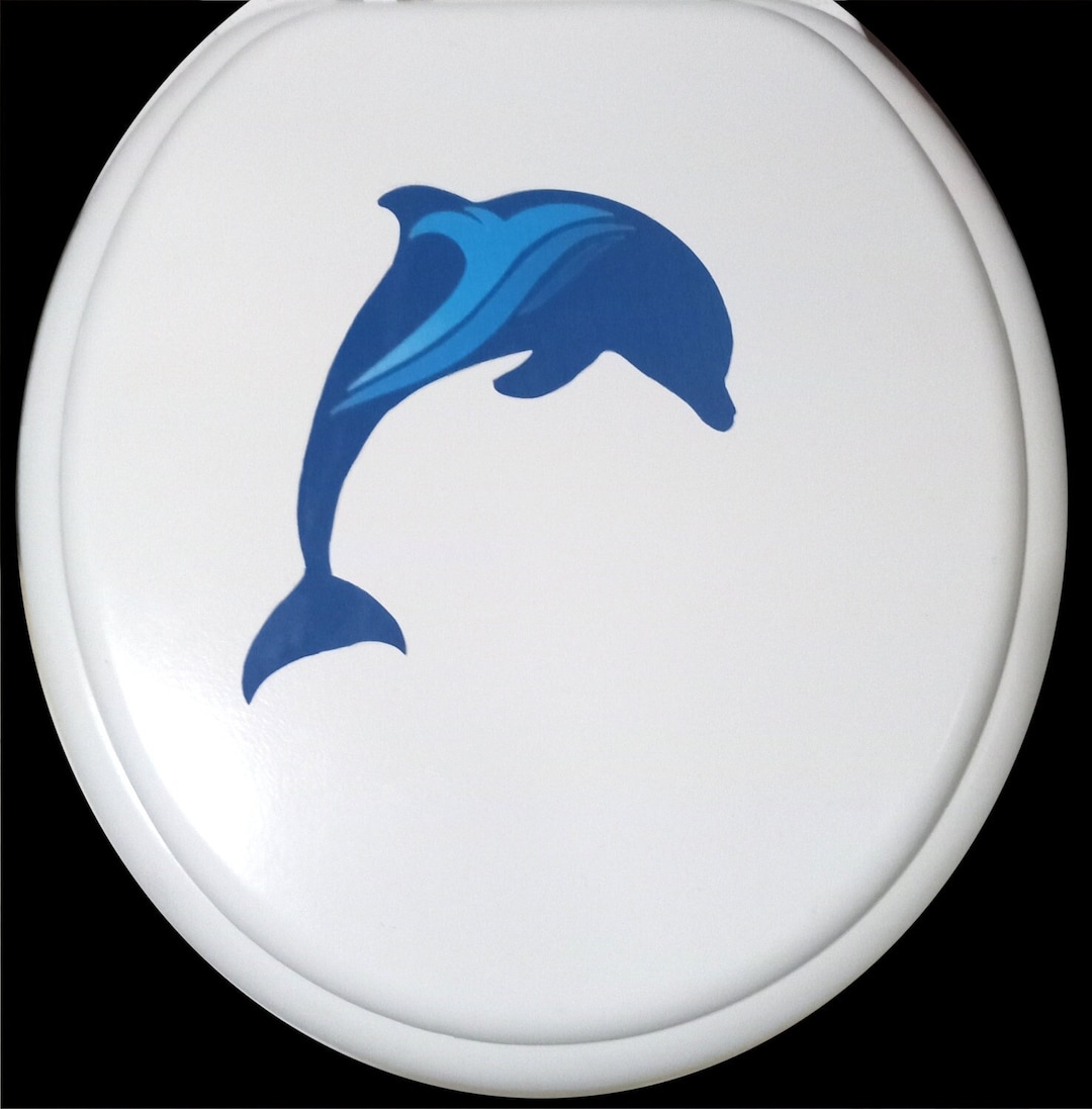 Permanent Vinyl Sticker: Dolphin. 2 Styles - Etsy