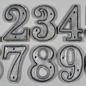 House Number - 0 - Home Address - DIY - Address Number - Metal Number ...