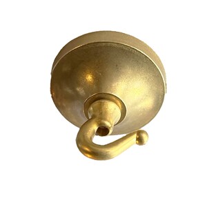 Plant Hook - Solid Brass - Ceiling Hook - Nautical Hook - Plant Hanger - Premium Quality - FAST ...