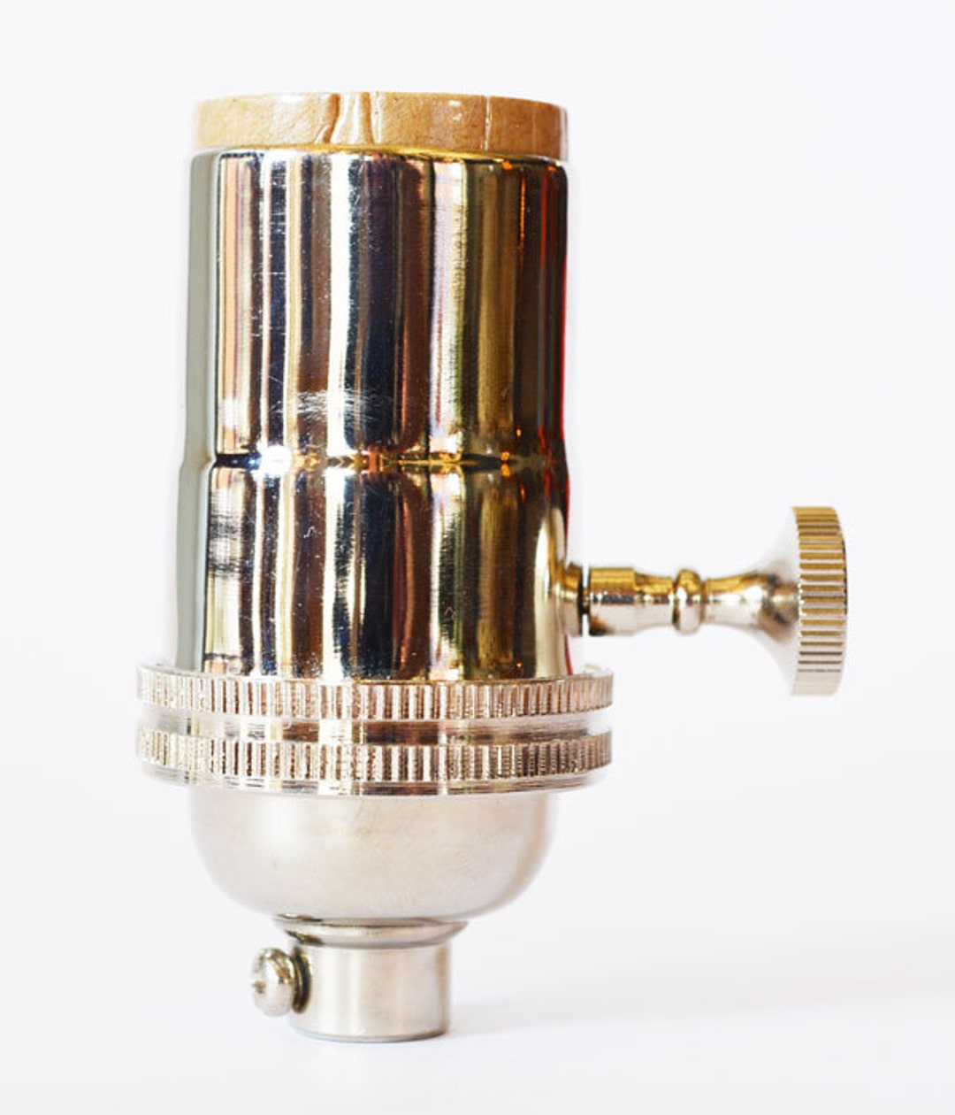 Electrical Lamp Socket - Light Socket - Polished Nickel Finish ...