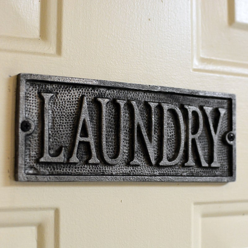 Laundry Room Door Sign - Etsy