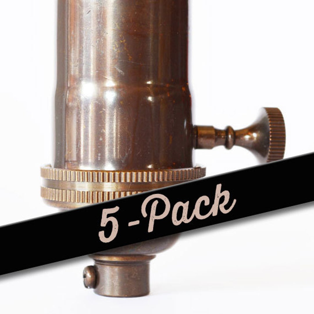 5-pack Electrical Lamp Sockets - Light Socket - Oil Bronze Finish - Etsy