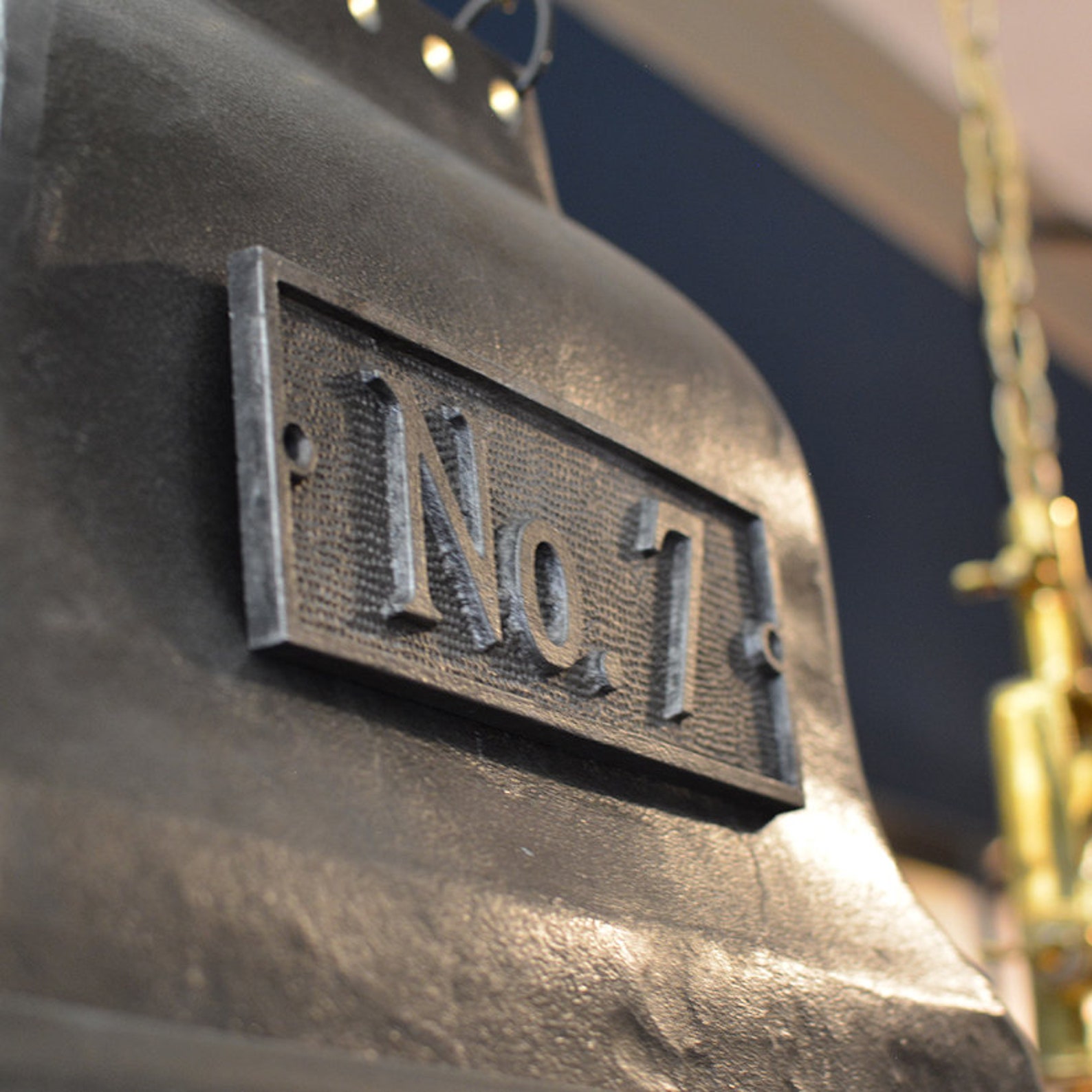 Plaque Sign Cast Plaque No 7 Door Sign Bathroom Sign - Etsy