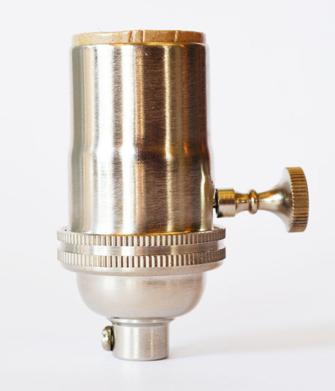 Electrical Lamp Socket - Light Socket - Satin Nickel Finish - Etsy