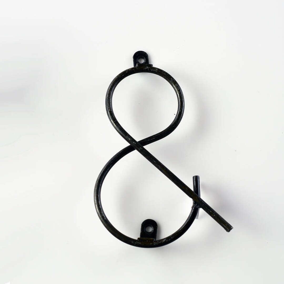 Vintage Wire Symbol- & - Make Your Own Sign- Wire Number- Metal Number ...