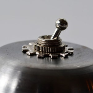 Toggle Switch - On-off - 5-pack Nickel Plated - Steampunk Switch ...