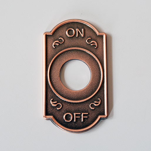 Switch Cover - Antique Copper - Toggle Switch Plate - Steampunk Style ...