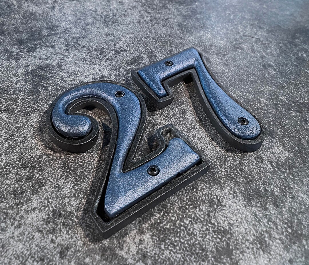 House Number - 2 - Home Address - DIY - Address Number - Metal Number ...