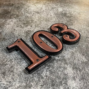 House Number - 0 - Home Address - DIY - Address Number - Metal Number ...
