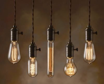 Edison Bulb Notsalgic Loop Spiral Filament - Etsy