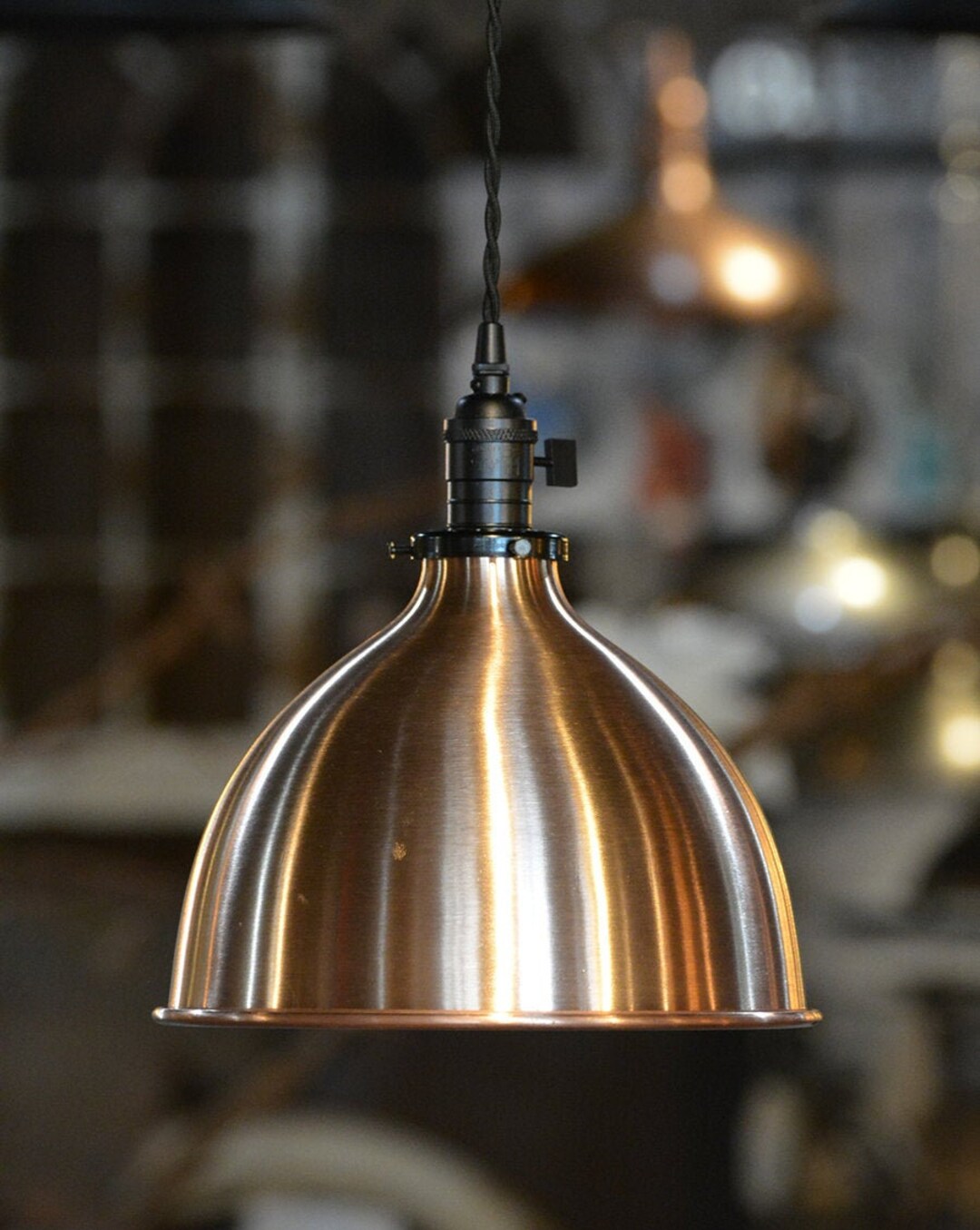 Copper Shade - Solid Copper - Metal Shade - 10" Pendant Shade - Kitchen ...