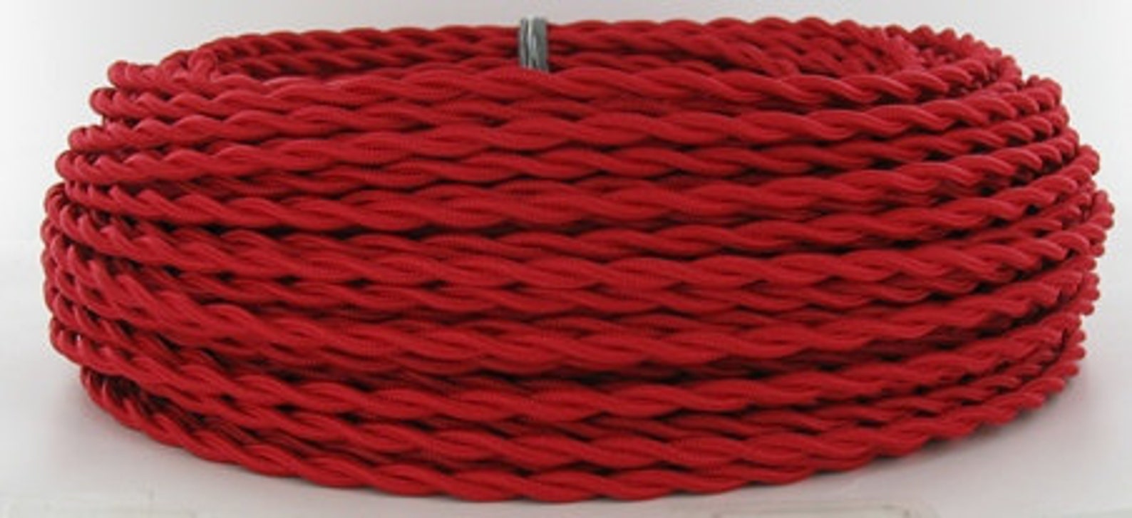 Red Cloth Covered Wire 7-ft Antique Style Lamp Cord - Etsy