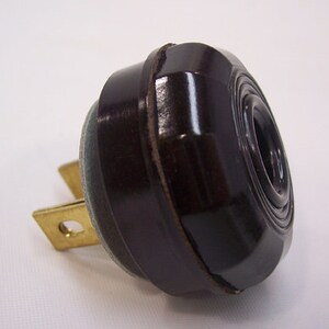 Bakelite Style Electrical Plug - 1-plug - Antique Style - Dark Brown ...