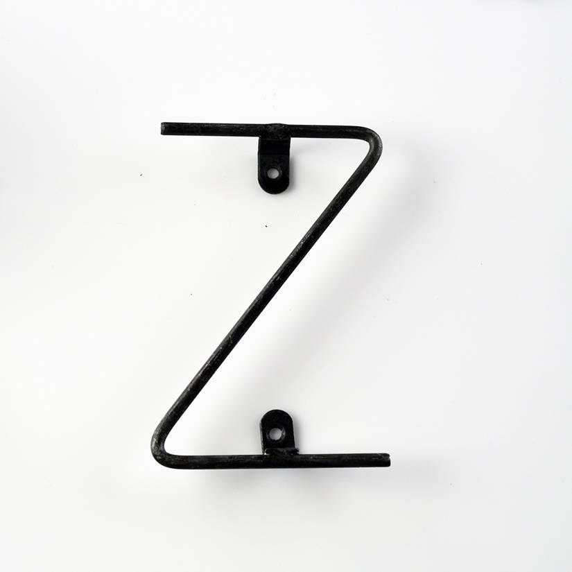 Vintage Wire Letter - Z - Make Your Own Sign - Wire Number - Metal ...