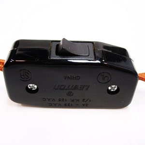 Cord Switch - Black - Leviton Inline Feed-thru Switch - Best Switch ...
