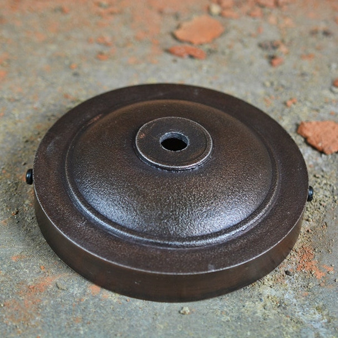 Ceiling Canopy - Antique Copper Finish - Cast Aluminum - Light Canopy ...