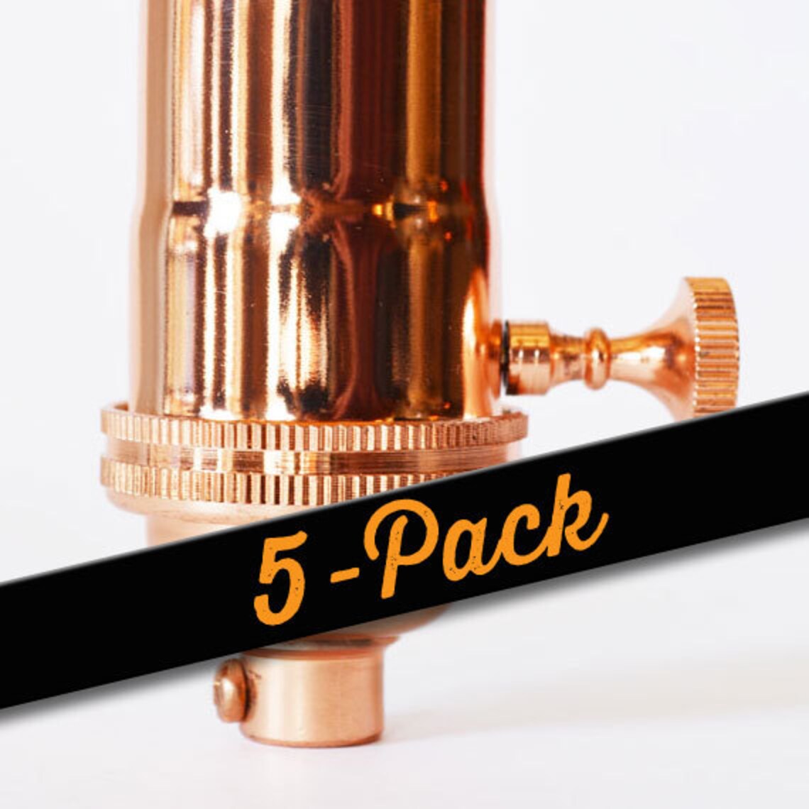 Light Socket 5-pack Electrical Lamp Sockets Copper Finish | Etsy