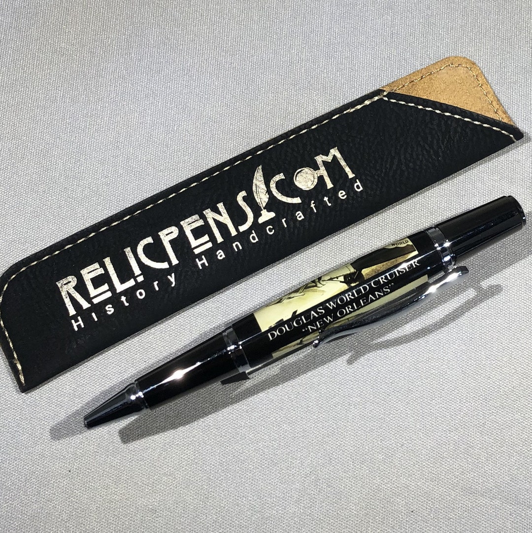 Douglas World Cruiser New Orleans Wood Embedded Resin Relicpen Aviation ...