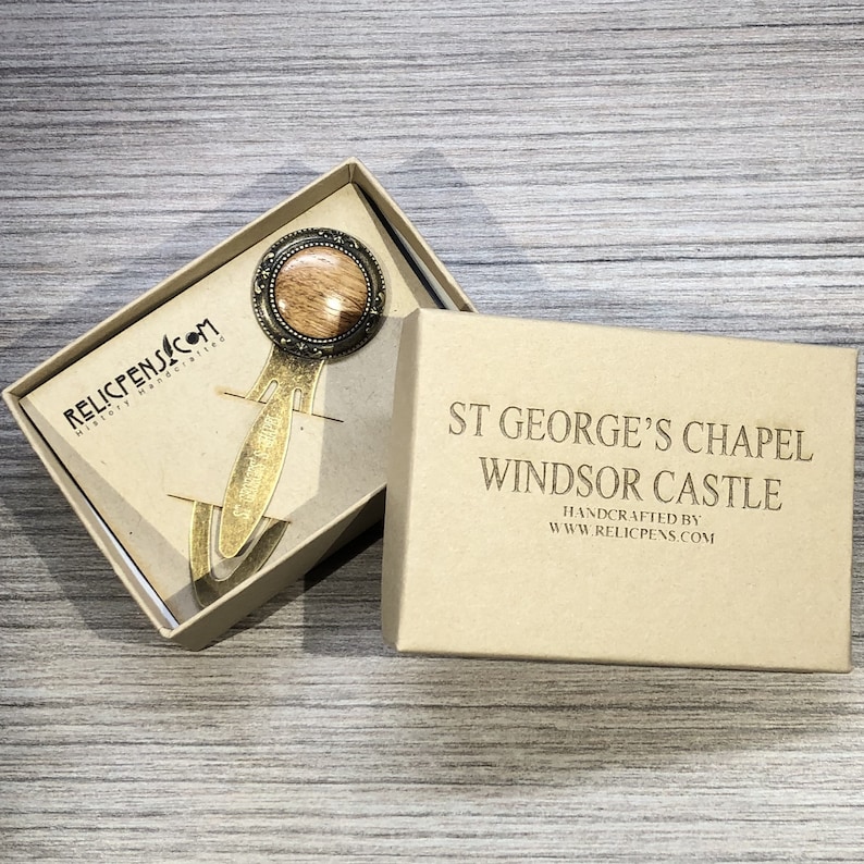 St. George's Chapel Windsor Castle Historical Bookmark Made With Timber ...