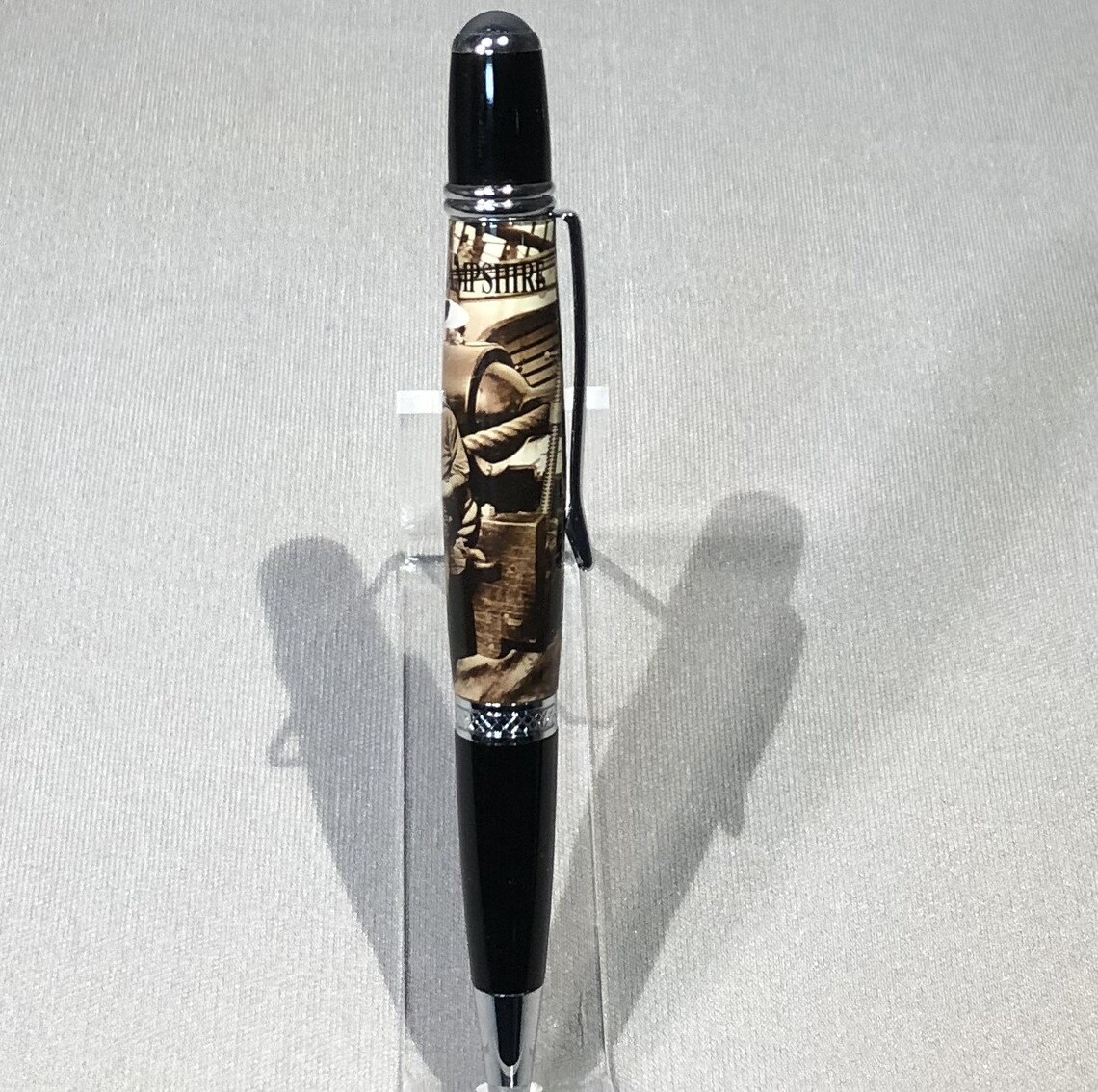 USS New Hampshire 1864 Historical Pen With Piece of Wood From | Etsy