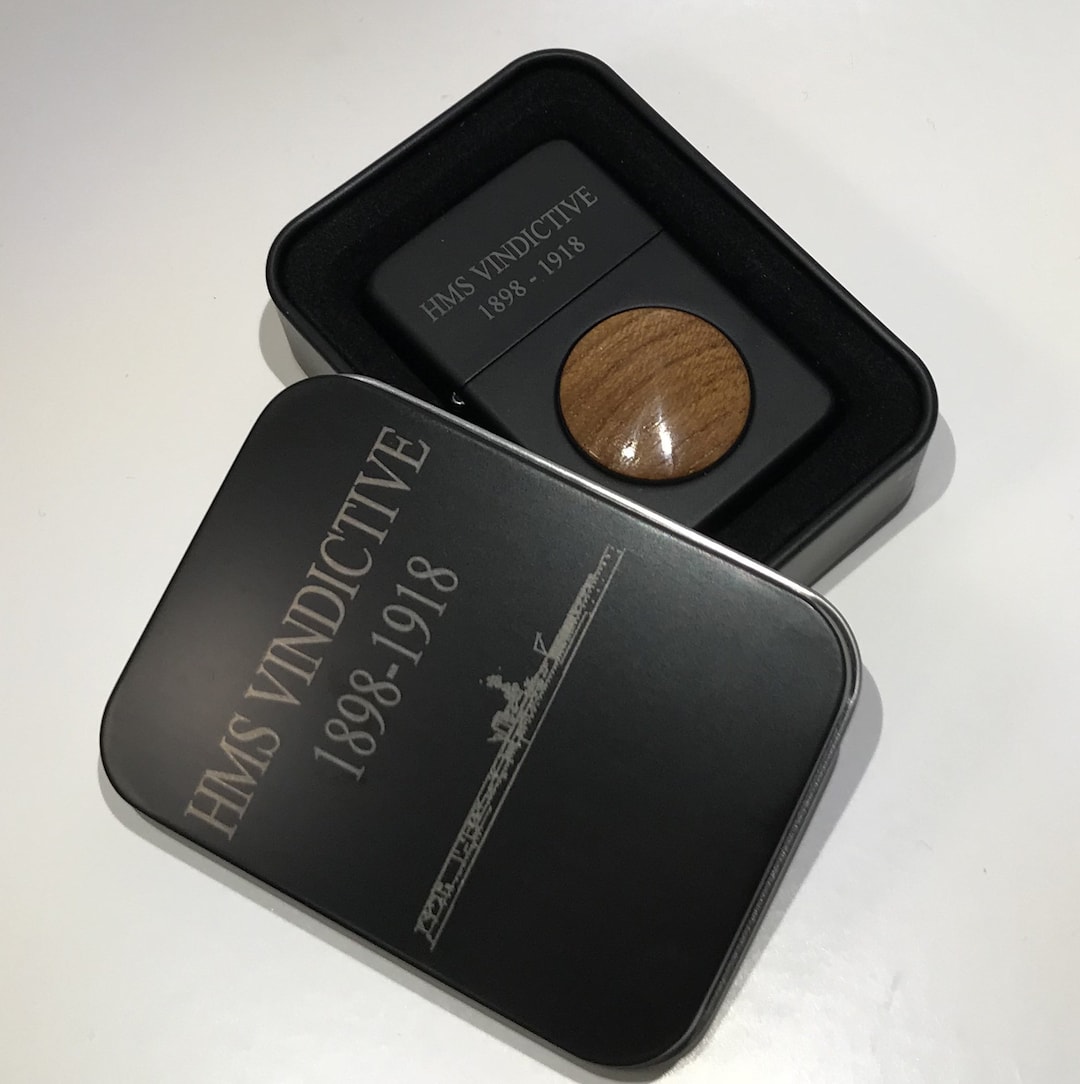 Star Butane Lighter Made With Teak Decking off of the HMS Vindictive - Etsy