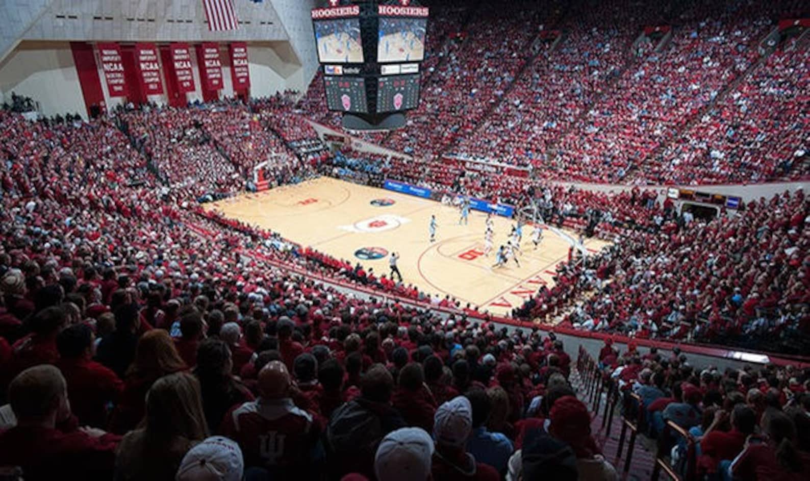 Indiana Hoosier Basketball Simon Skjodt Assembly Hall Seat | Etsy