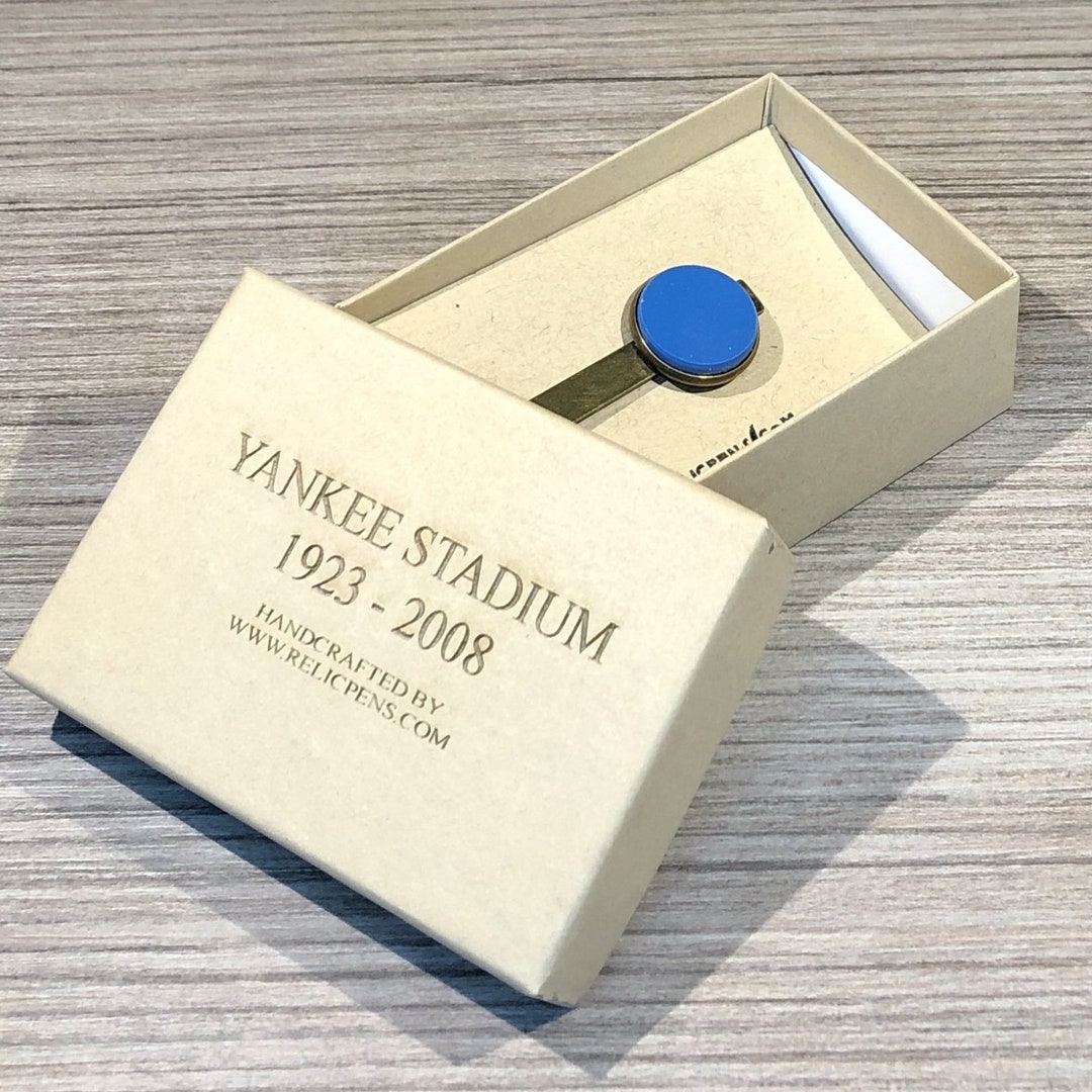 Old Yankee Stadium Historical Tie Clip Made From a Seat Removed From ...