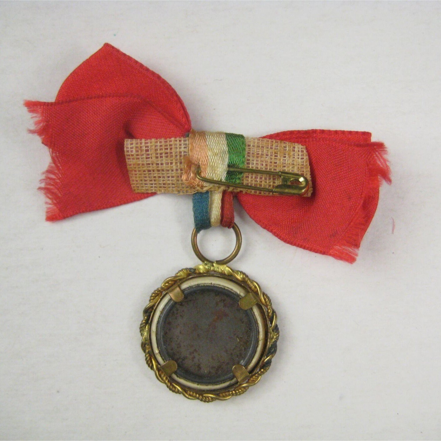 Minerva Athenia Goddess War Medal Vintage Brooch Pin 2 in Medallion ...