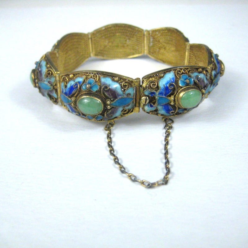 Chinese Export Bracelet - Etsy