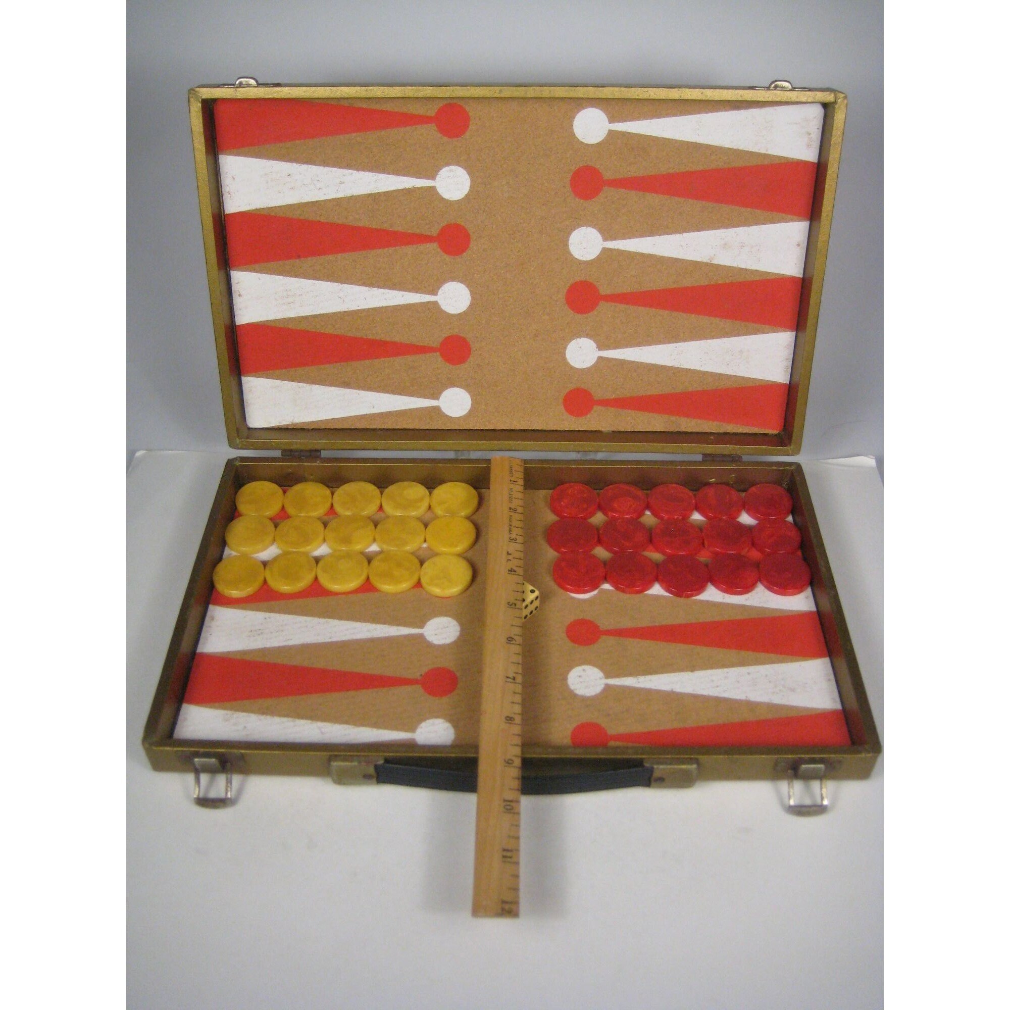Vintage Cardinal Backgammon Set 30 Bakelite Marbled Catalin Tiles ONLY 2 Dice - Etsy