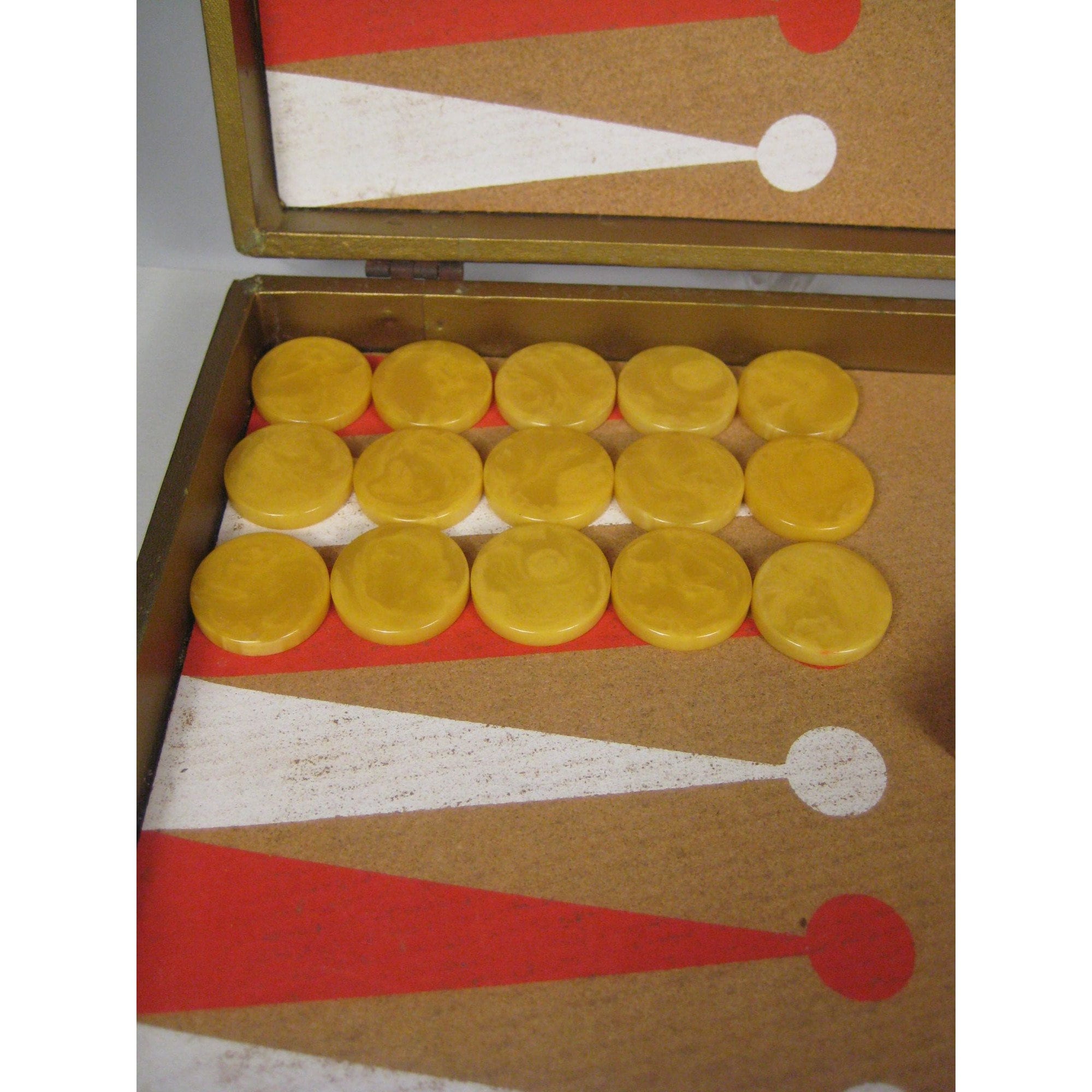 Vintage Cardinal Backgammon Set 30 Bakelite Marbled Catalin Tiles ONLY 2 Dice - Etsy