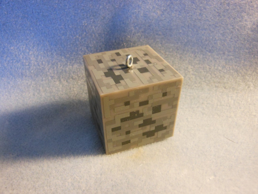 Minecraft Coal Ore Block ****free Shipping**** - Etsy