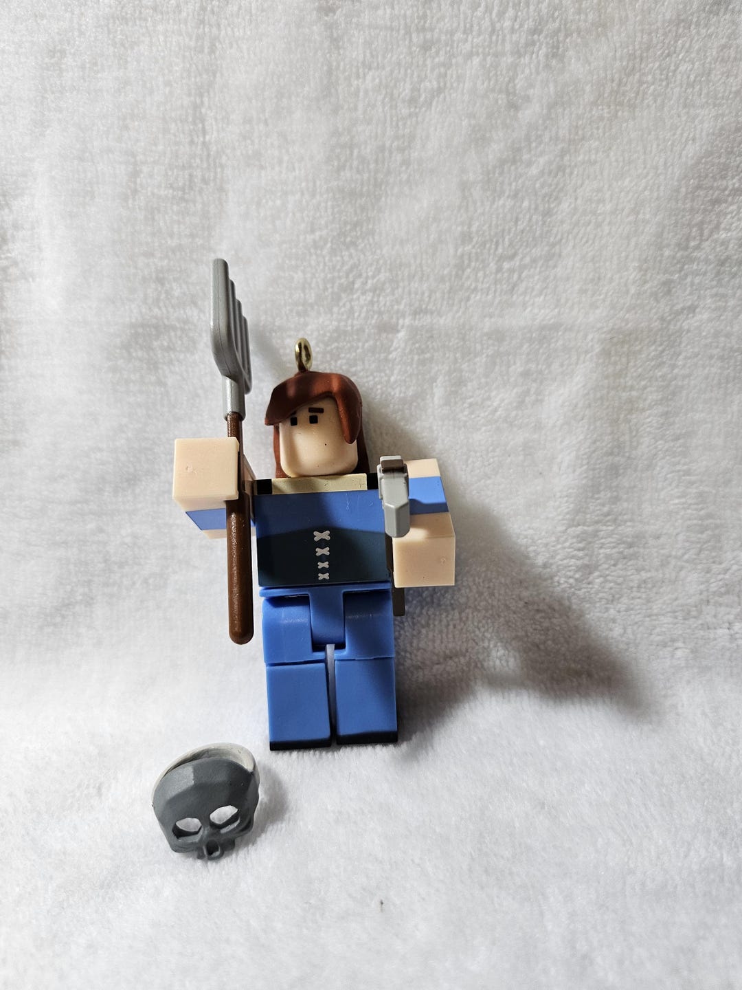 ROBLOX Villager With Pitchfork Dark Forest Ornament - Etsy