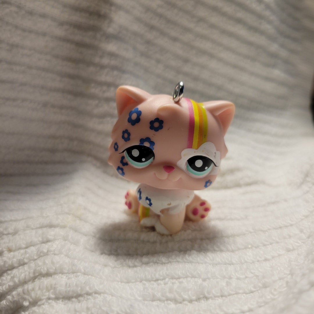 Littlest Pet Shop Rainbow Persian Cat Ornament - Etsy