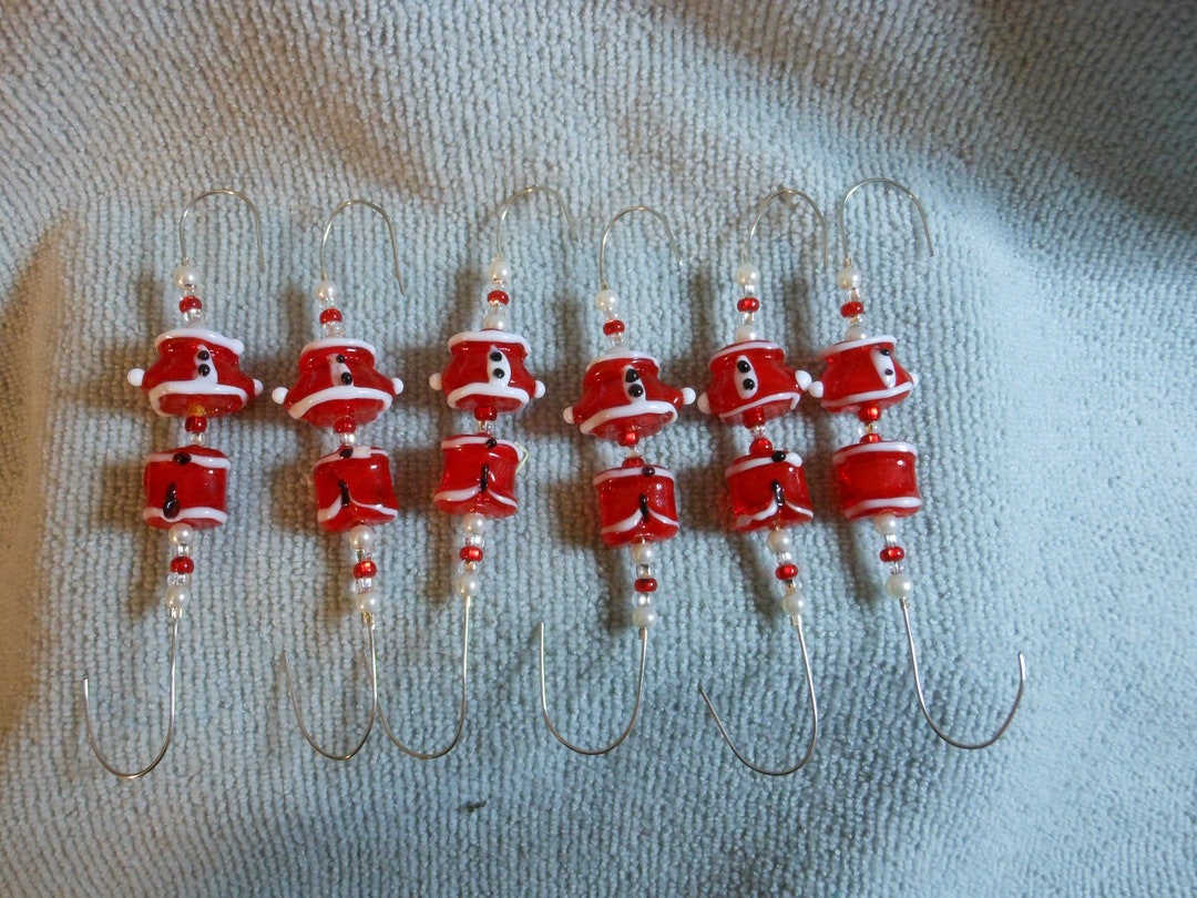Christmas Santa Suit Ornament Hooks *****FREE SHIPPING******* - Etsy