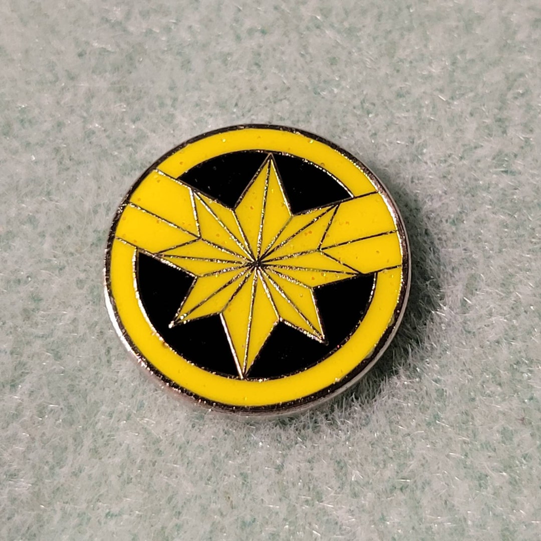 Captain Marvel Logo Disney Needle Minder - Etsy