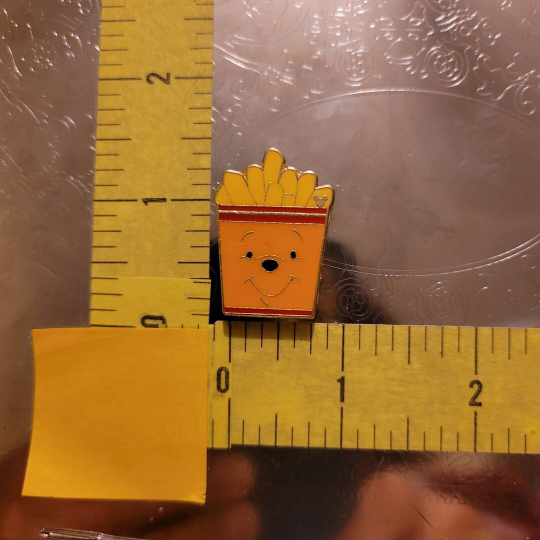 Pooh French Fries With Hidden Mickey Disney Needle Minder - Etsy