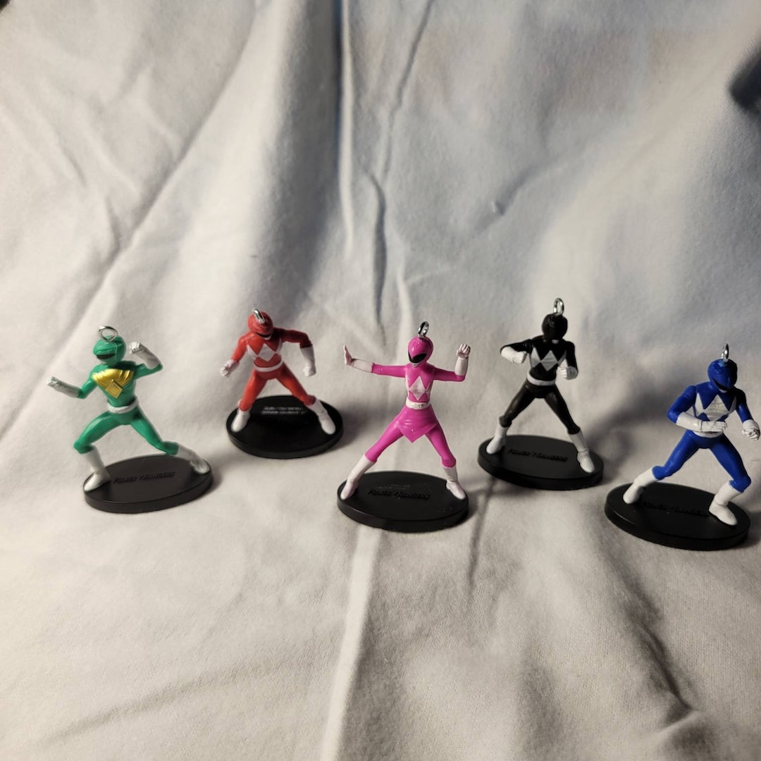 Power Rangers Ornament Set - Etsy