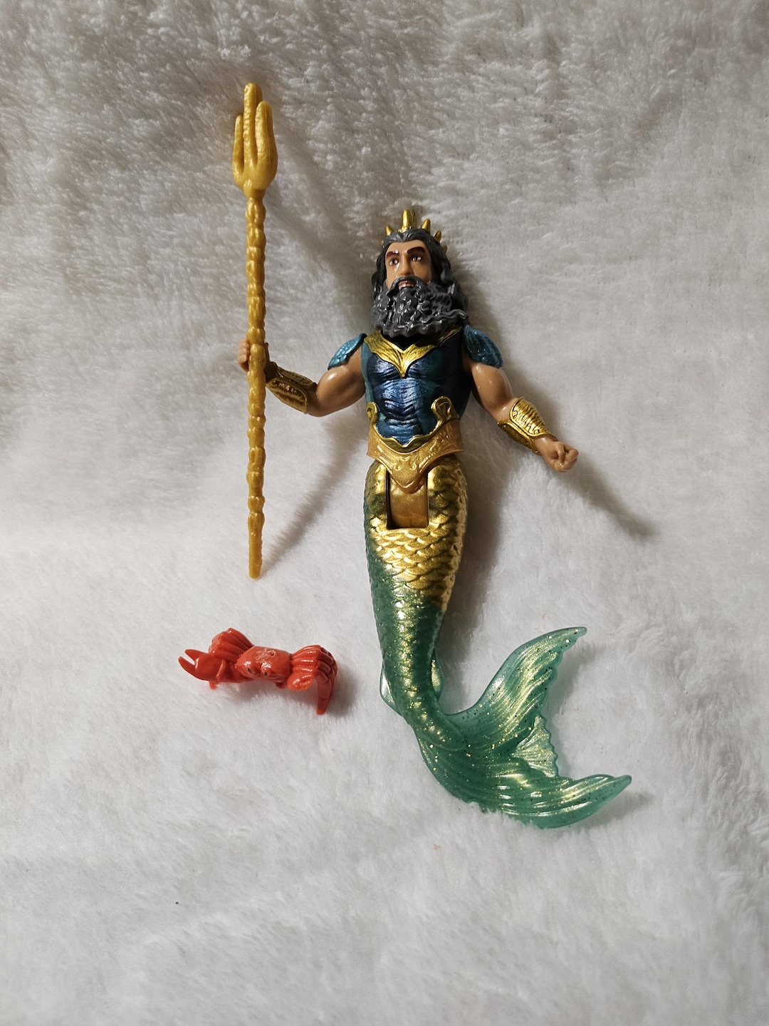 King Triton From Little Mermaid Ornament - Etsy